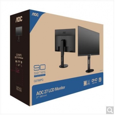 AOC Q2790PQ 27英寸 2K高清 IPS广视角 微框 112%NTSC广色域 商用办公节能 低蓝光不闪旋转升降液晶显示器_显示器_DIY配件_电脑及周边产品_吉荣家具有限公司 ...